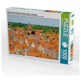 Calvendo Blick auf die Altstadt vom Wasserturm, L&uuml;neburg (Puzzle)
