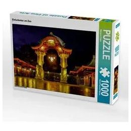 Calvendo Elefantentor am Zoo (Puzzle)