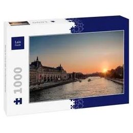 Lais Puzzle Seine in Paris bei Sonnenuntergang 1000 Teile