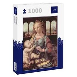Lais Puzzle Leonardo da Vinci - Madonna mit der Nelke 1000 Teile