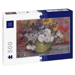 Lais Puzzle Vincent Willem van Gogh - Stilleben mit Rosen und Sonnenblumen 500 Teile