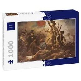 Lais Puzzle Eug&egrave;ne Ferdinand Victor Delacroix - Die Freiheit f&uuml;hrt das Volk an 1000 Teile