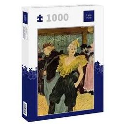 Lais Puzzle Henri de Toulouse-Lautrec - La Clownesse Cha-U-Ka-O in Moulin Rouge 1000 Teile