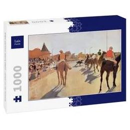 Lais Puzzle Edgar Germain Hilaire Degas - Jokeis vor der Trib&uuml;ne 1000 Teile