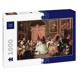 Lais Puzzle William Hogarth - Gem&auml;ldezyklus &raquo;Mariage &agrave; la Mode&laquo;, Szene: Morgendlicher Empfang der Comtesse 1000 Teile