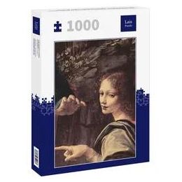 Lais Puzzle Leonardo da Vinci -Madonna in der Felsengrotte, Maria mit Christuskind, Johannes dem T&auml;ufer als Kind 1000 Teile