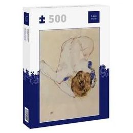 Lais Puzzle Egon Schiele - Nach vorn gebeugter weiblicher Akt 500 Teile