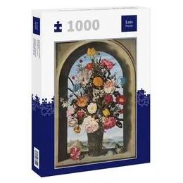 Lais Puzzle Bosschaert d. &Auml;. Ambrosius - Blumenvase in einer Fensternische 1000 Teile