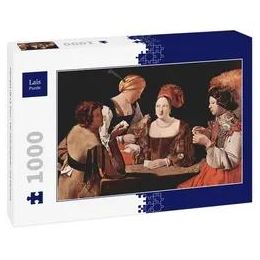 Lais Puzzle Georges de La Tour - Der Falschspieler, mit Karoass 1000 Teile