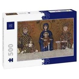 Lais Puzzle Byzantinischer Mosaizist um 1118 - Maria mit segnenden Christuskind zwischen Kaiser und Kaiserin 500 Teile