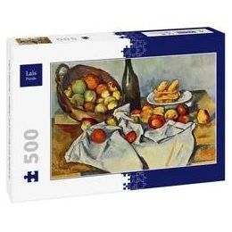 Lais Puzzle Paul C&eacute;zanne - Stilleben mit Flasche und Apfelkorb 500 Teile