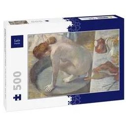 Lais Puzzle Edgar Germain Hilaire Degas - Frau im Zuber, sich den R&uuml;cken waschend 500 Teile