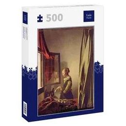 Lais Puzzle Jan Vermeer van Delft - Brieflesendes M&auml;dchen am offenen Fenster 500 Teile