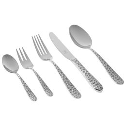 Justinus Besteckset Invictus, Edelstahl, Metall, 30-teilig, 25x5x43 cm, Vollheftmesser, Essen & Trinken, Besteck, Besteck-Sets