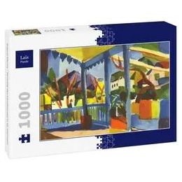 Lais Puzzle August Macke - Terrasse des Landhauses in St. Germain 1000 Teile