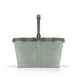 Reisenthel Einkaufskorb Carrybag frame twist sage, Jadegr&uuml;n, Textil, 22 L, quadratisch, 49x29x28 cm, Freizeit, Koffer & Taschen, Einkaufsk&ouml;rbe