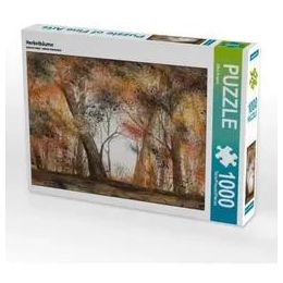Calvendo Puzzle Herbstb&auml;ume 1000 Teile Lege-Gr&ouml;&szlig;e 64 x 48 cm Foto-Puzzle Bild von Jitka Krause