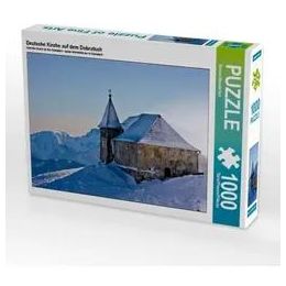Calvendo Deutsche Kirche auf dem Dobratsch (Puzzle)