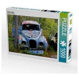 Calvendo Auto in blau (Puzzle)