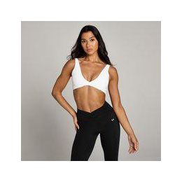 MP Damen TeMPo Sport-BH mit Twist-Vorderseite &ndash; Wei&szlig; - XXL