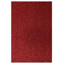 Rico Design Glitterkarton Rot 50 x 70 cm,