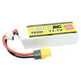 LemonRC Modellbau-Akkupack (LiPo) 11.1V 1600 mAh Zellen-Zahl: 3 35 C Softcase XT60