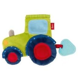 Sigikid 42301 - Knistertuch Traktor Kinderbunt