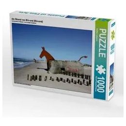 Calvendo Am Strand von Bl&aring;vand (Blavand) (Puzzle)