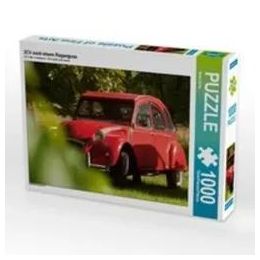 Calvendo Puzzle 2CV nach einem Regenguss 1000 Teile Lege-Gr&ouml;&szlig;e 64 x 48 cm Foto-Puzzle Bild von Meike B&ouml;lts