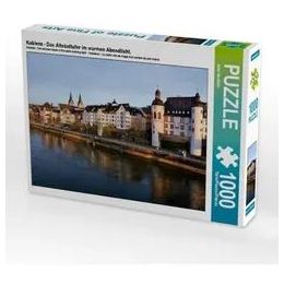Calvendo Koblenz - Das Altstadtufer im warmen Abendlicht. (Puzzle)