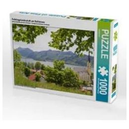 Calvendo Puzzle Fr&uuml;hlingslandschaft am Schliersee 1000 Teile Lege-Gr&ouml;&szlig;e 64 x 48 cm Foto-Puzzle Bild von SusaZoom