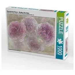 Calvendo Romantische Rosen - Shabby Chic Style (Puzzle)