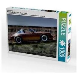 Calvendo Puzzle Porsche 911SC - zwei starke Typen 1000 Teile Lege-Gr&ouml;&szlig;e 64 x 48 cm Foto-Puzzle Bild von Ingo Laue