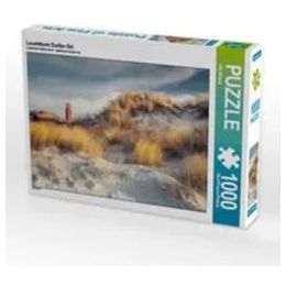 Calvendo Puzzle Leuchtturm Dar&szlig;er Ort 1000 Teile Lege-Gr&ouml;&szlig;e 64 x 48 cm Foto-Puzzle Bild von Dirk Wiemer