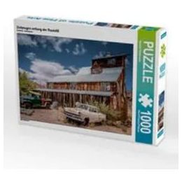 Calvendo Puzzle Zeitzeugen entlang der Route66 1000 Teile Lege-Gr&ouml;&szlig;e 64 x 48 cm Foto-Puzzle Bild von Michael Br&uuml;ckmann