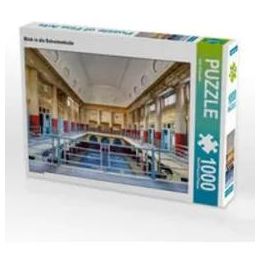 Calvendo Puzzle Blick in die Schwimmhalle 1000 Teile Lege-Gr&ouml;&szlig;e 64 x 48 cm Foto-Puzzle Bild von Jens Schneider