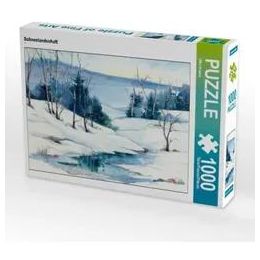 Calvendo Puzzle Schneelandschaft 1000 Teile Lege-Gr&ouml;&szlig;e 64 x 48 cm Foto-Puzzle Bild von Jitka Krause