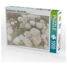 Calvendo Romantische Rosen - Shabby Chic Style (Puzzle)