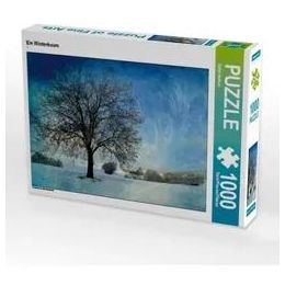 Calvendo Puzzle Ein Winterbaum 1000 Teile Lege-Gr&ouml;&szlig;e 64 x 48 cm Foto-Puzzle Bild von Heike Hultsch