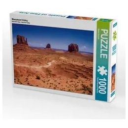 Calvendo Puzzle Monument Valley 1000 Teile Lege-Gr&ouml;&szlig;e 64 x 48 cm Foto-Puzzle Bild von Martin Knaack