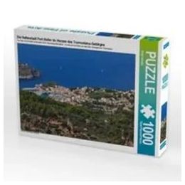 Calvendo Puzzle Die Hafenstadt Port S&oacute;ller im Herzen des Tramuntana-Gebirges 1000 Teile Lege-Gr&ouml;&szlig;e 64 x 48 cm Foto-Puzzle Bild von Birgit Matejka
