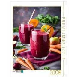 Calvendo Puzzle DETOX SMOOTHIE 2000 Teile Lege-Gr&ouml;&szlig;e 90x67cm Foto-Puzzle f&uuml;r gl&uuml;ckliche Stunden