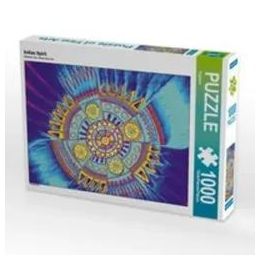 Calvendo Puzzle Indian Spirit 1000 Teile Lege-Gr&ouml;&szlig;e 64 x 48 cm Foto-Puzzle Bild von EigenArt