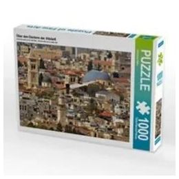 Calvendo Puzzle &Uuml;ber den D&auml;chern der Altstadt 1000 Teile Lege-Gr&ouml;&szlig;e 64 x 48 cm Foto-Puzzle Bild von Johannes Ru&szlig;e