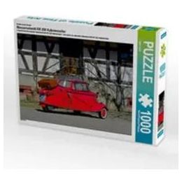 Calvendo Puzzle Messerschmitt KR 200 Kabinenroller 1000 Teile Lege-Gr&ouml;&szlig;e 64 x 48 cm Foto-Puzzle Bild von Ingo Laue