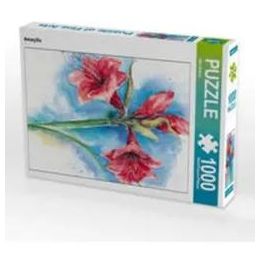 Calvendo Puzzle Amaryllis 1000 Teile Lege-Gr&ouml;&szlig;e 48 x 64 cm Foto-Puzzle Bild von Jitka Krause
