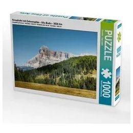 Calvendo Kreuzkofel mit Zehnerspitze - Alta Badia - 3026 Hm (Puzzle)