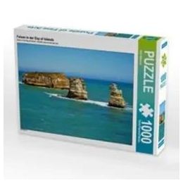 Calvendo Puzzle Felsen in der Bay of Islands 1000 Teile Lege-Gr&ouml;&szlig;e 64 x 48 cm Foto-Puzzle Bild von Ralf Wittstock