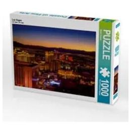 Calvendo Puzzle Las Vegas 1000 Teile Lege-Gr&ouml;&szlig;e 64 x 48 cm Foto-Puzzle Bild von Martin Knaack