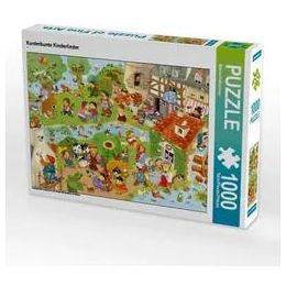 Calvendo Kunterbunte Kinderlieder (Puzzle)